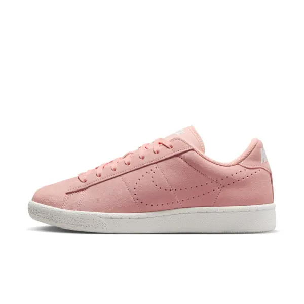 Nike Classic Suede Leather Lace-up Sneakers - Pink