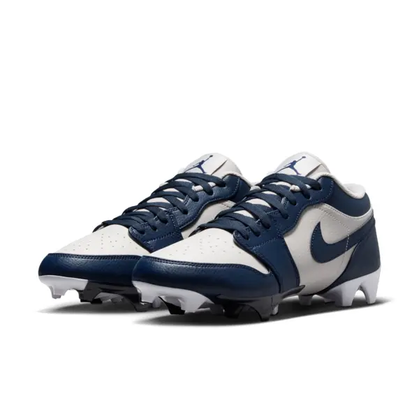 JORDAN 1 Low Td Football Cleats - Grey