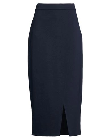 MEIMEIJ Midi Skirt In Viscose Blend - Blue