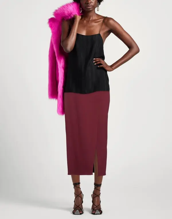 MEIMEIJ Midi Skirt In Viscose Blend
