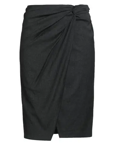Pinko Midi Pencil Skirt In Wool Blend