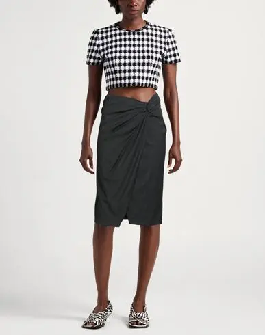 Pinko Midi Pencil Skirt In Wool Blend