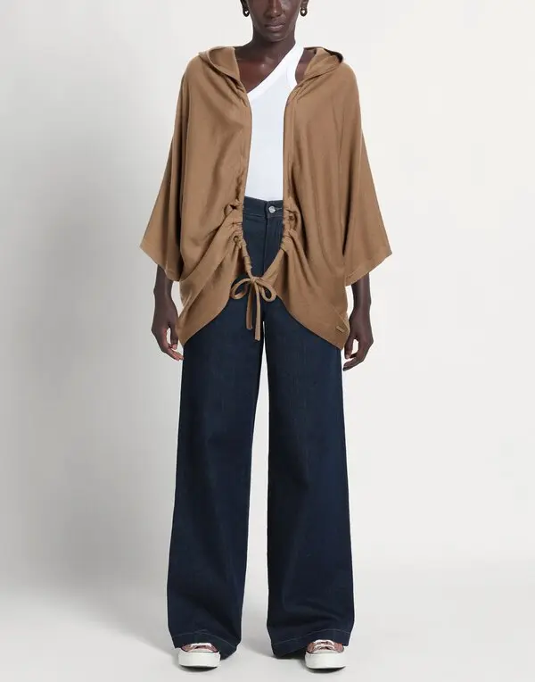 Max Mara Virgin Wool Cardigan With Drawstring Hem