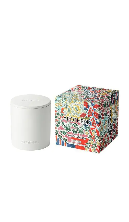 APOTHEKE 2-wick Candle In White - Tomato Tarragon