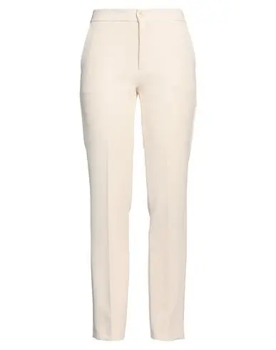 TWINSET Polyester And Elastane Tailored Trousers - White