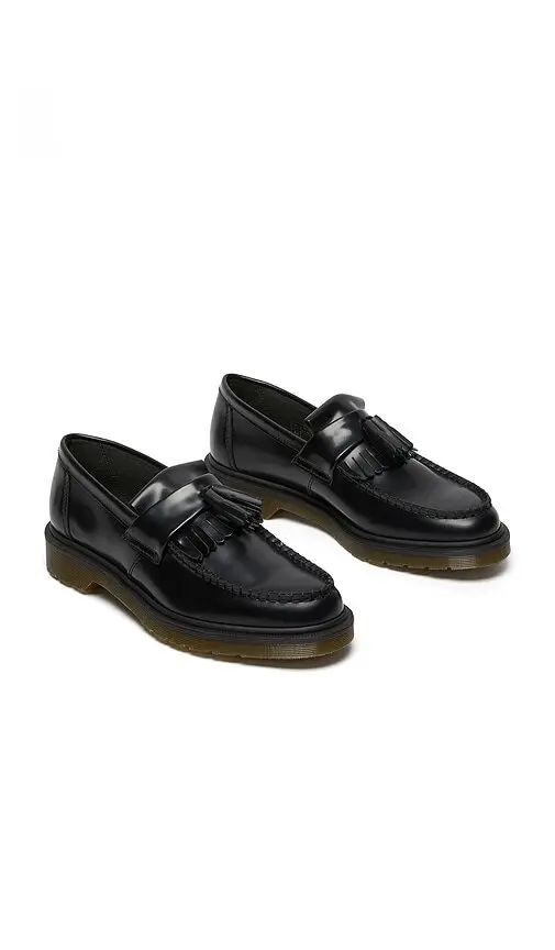 Dr. Martens Adrian Loafer With Fringe And Tassel Detail - Black