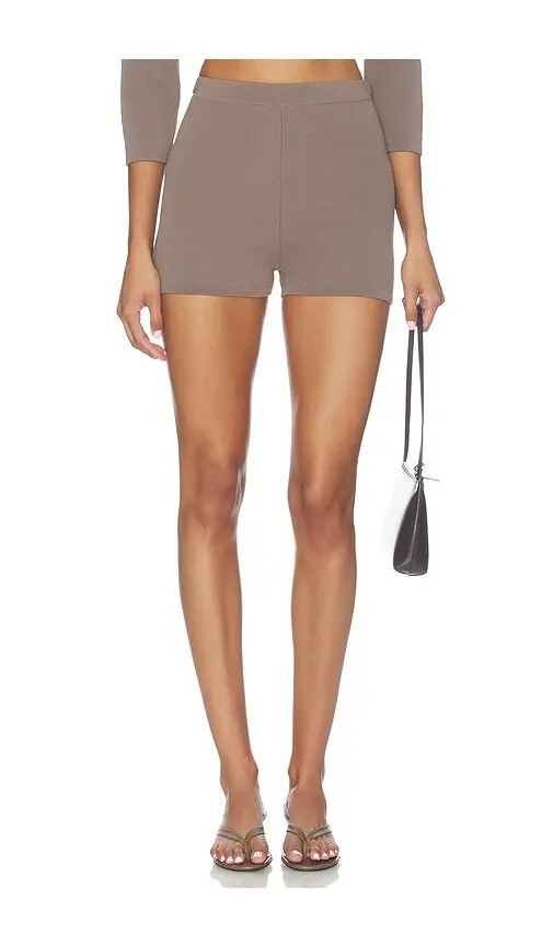 SKIMS Refined Knit High Waist Short - Amethyst