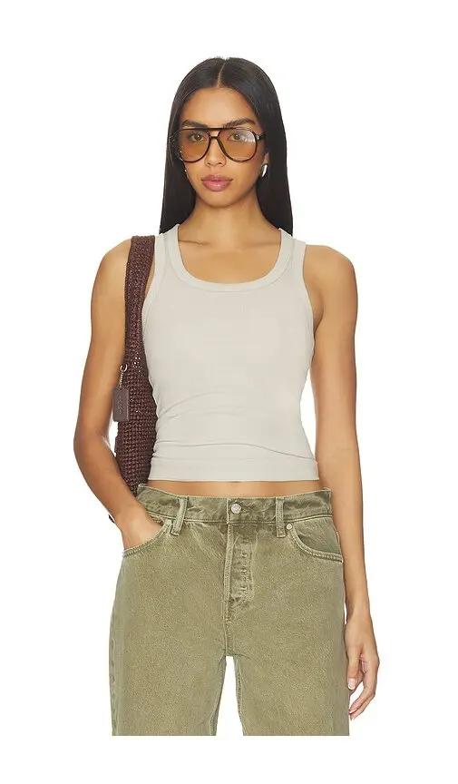 SKIMS Cotton Rib High Scoop Tank