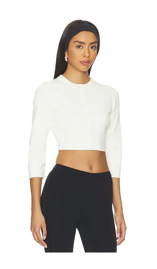 SKIMS Refined Knit Crop Cardigan