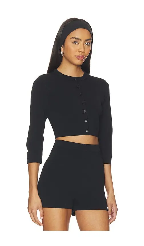 SKIMS Refined Knit Crop Cardigan