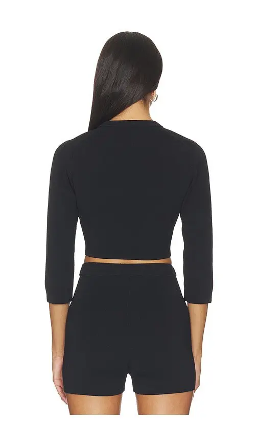 SKIMS Refined Knit Crop Cardigan