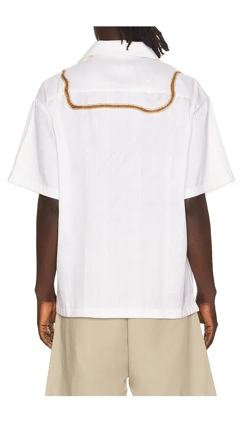 SANEA Naka Silk Shirt In Cream