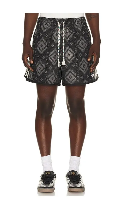 ADIDAS ORIGINALS X Clot Edison Chen Ikat Sprinter Shorts - Black