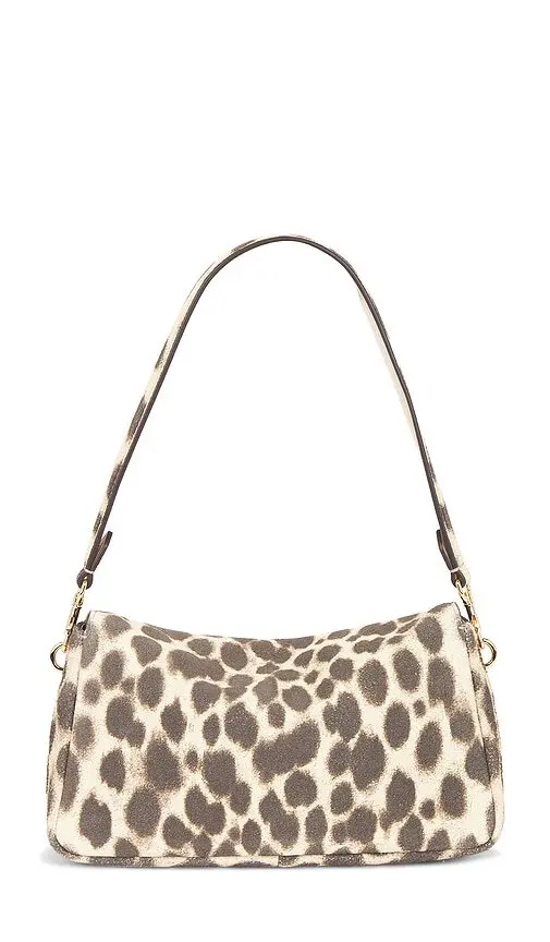 Tory Burch Charlie Suede Small Shoulder Bag