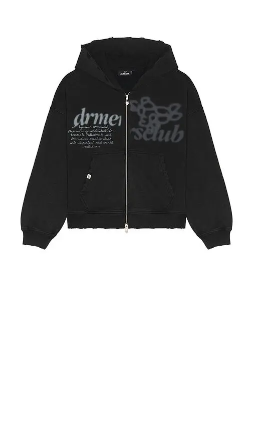DRMERS CLUB Parallel Zip Up Hoodie