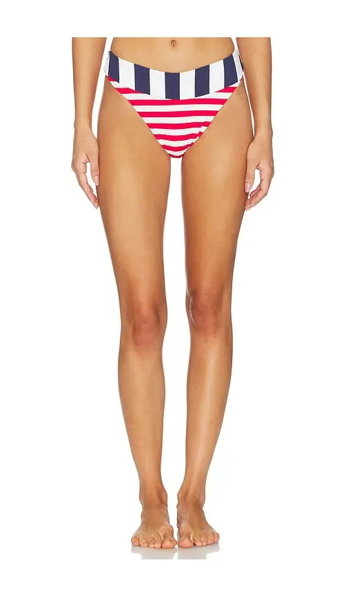 Beach Riot Amarie Bikini Bottom - Star Spangled