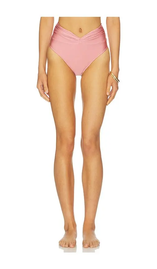 SHANI SHEMER Claire Bikini Bottom - Dusty Rose