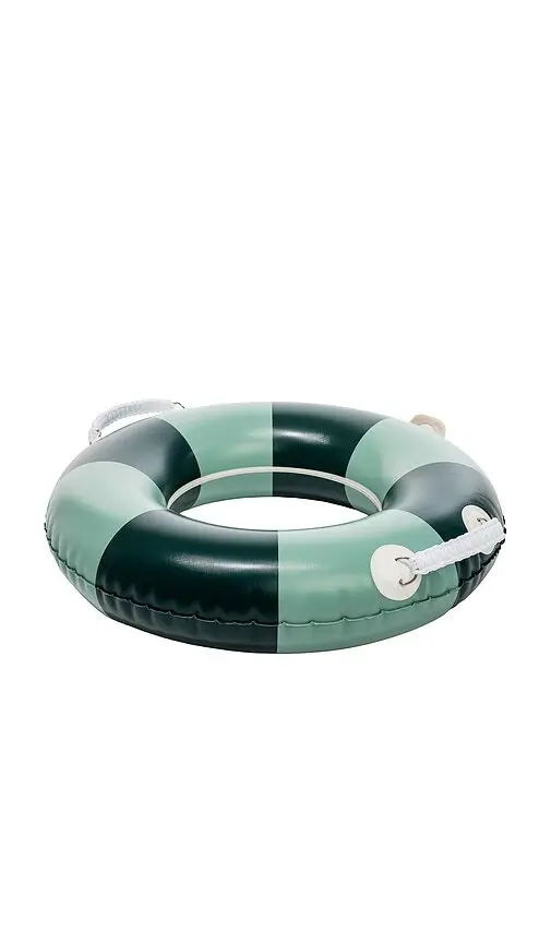 BUSINESS & PLEASURE Small Pool Ring In Green - Rivie Green