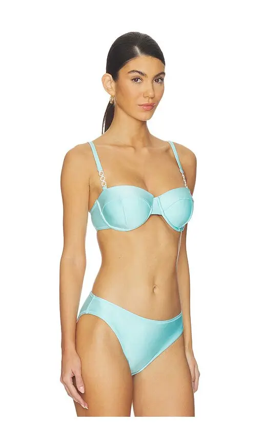 L'Agence Alexandria Bandeau Bikini Top