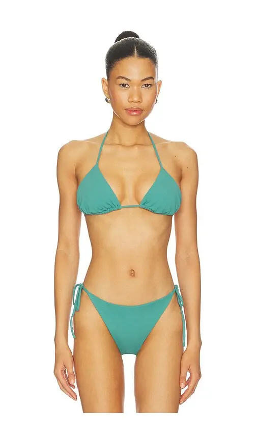 Susana Monaco String Bikini Top - Fern