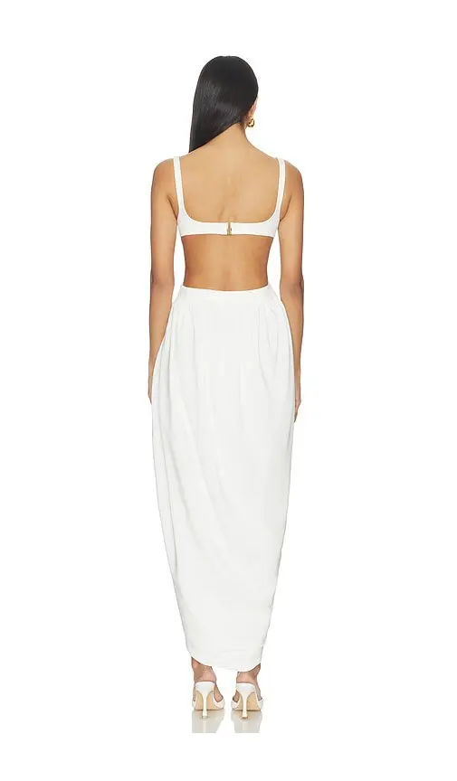 Amanda Uprichard Marcelline Midi Dress