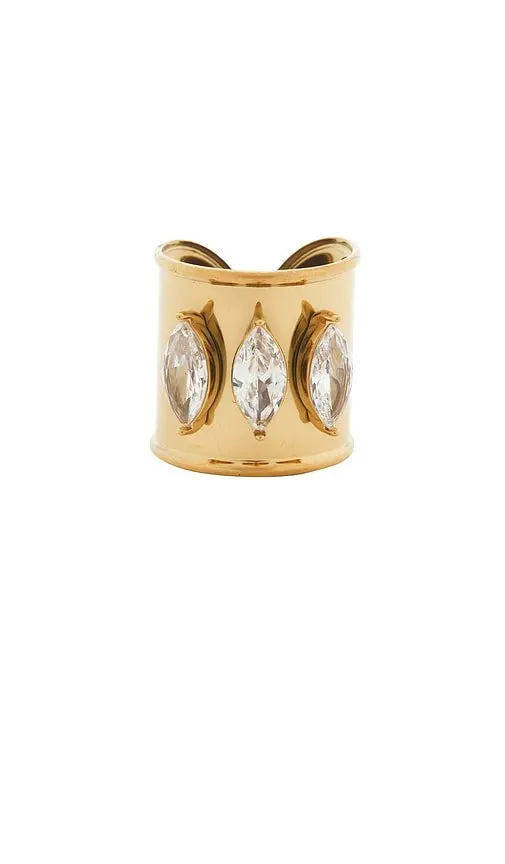 BRACHA Ariella Statement Ring - Unique Color & Gold 001