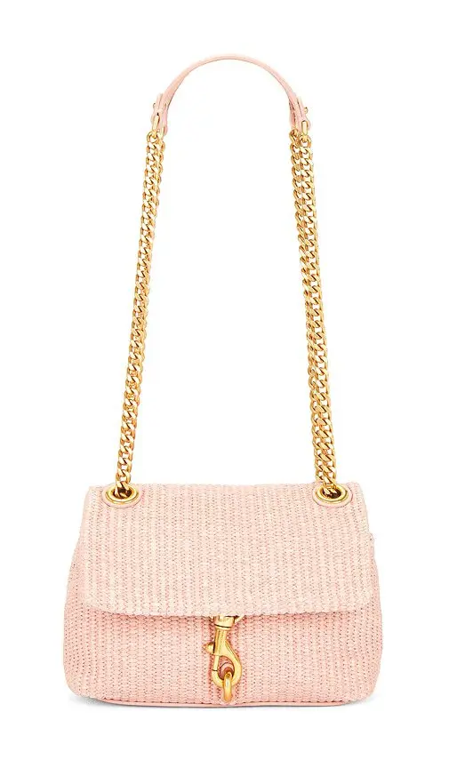 Rebecca Minkoff Edie Crossbody Bag In Pink - Petal Pink
