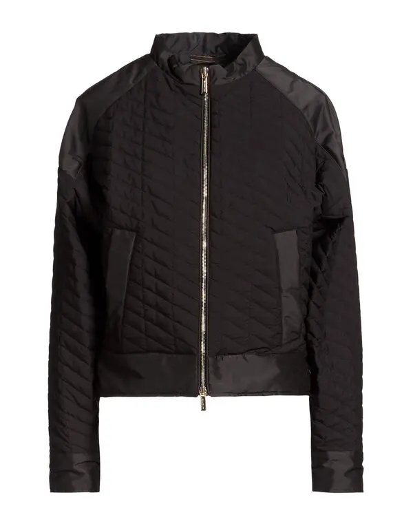 MOORER Quilted Bomber Jacket