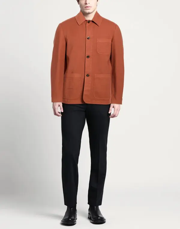 Montedoro Cotton Elastane Jacket - Rust