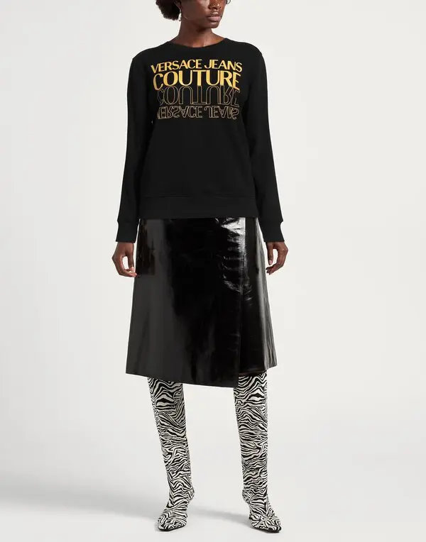 Versace Cotton Sweatshirt With Logo