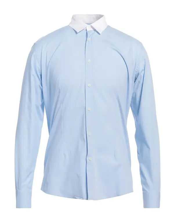 DANIELE ALESSANDRINI Shirt Size Cotton, Elastane