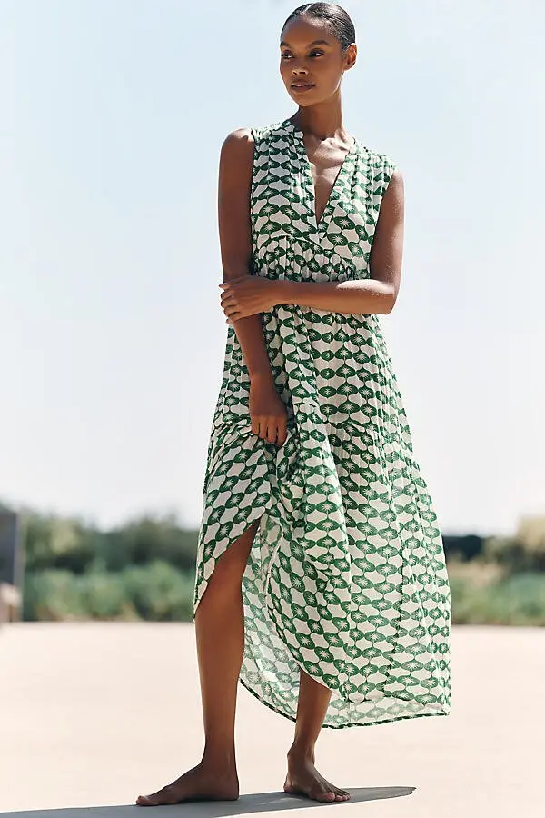 CELANDINE X Tigre Indigo Kallie Dress