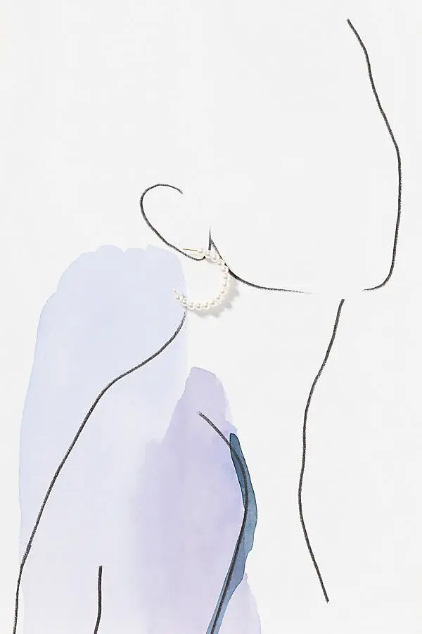 Anthropologie Small Hoop Earrings