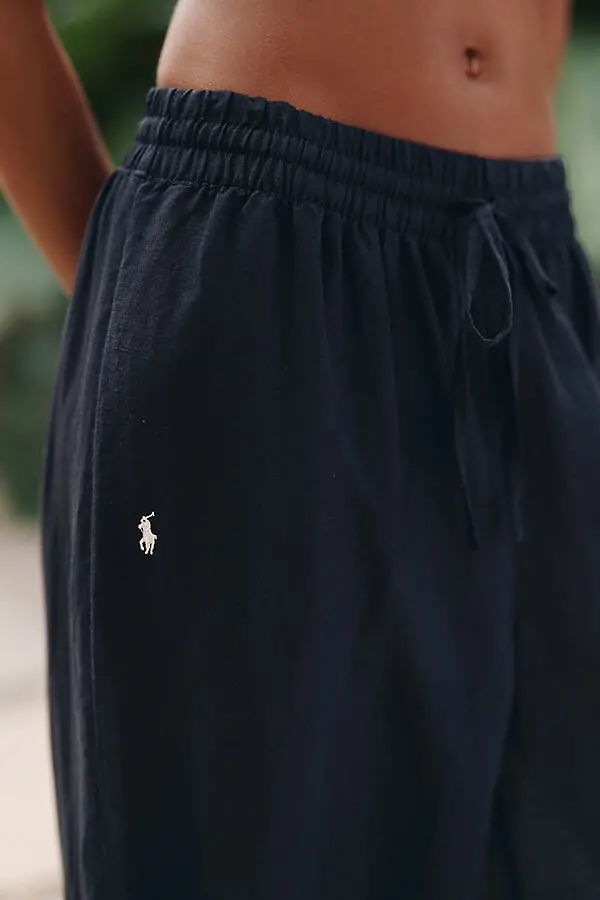 Polo Ralph Lauren Linen-cotton Blend Cover-up Pants