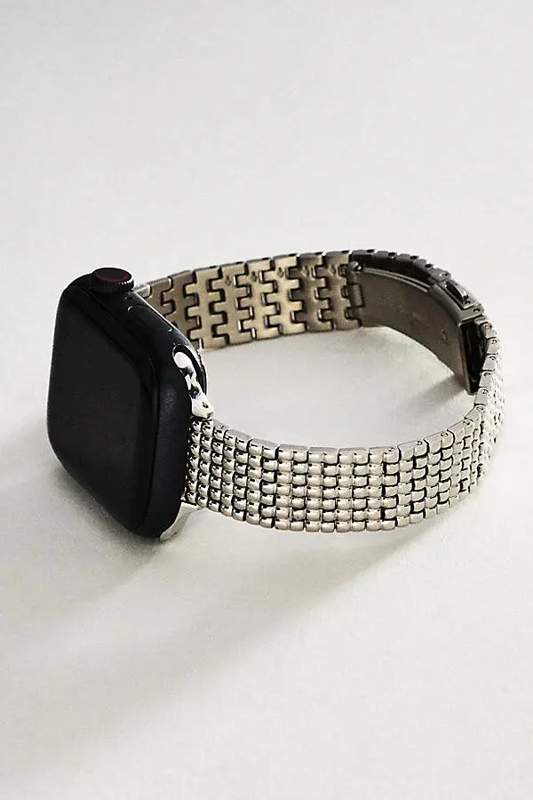 POSH TECH Brooklyn Stainless Steel Apple Watch Band - Gold