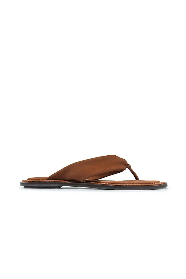 Anthropologie Bernardo Salt Flip Flops - Brown