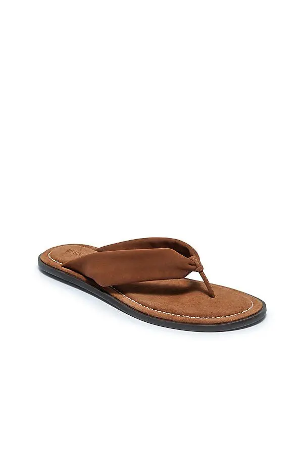 Anthropologie Bernardo Salt Flip Flops - Brown