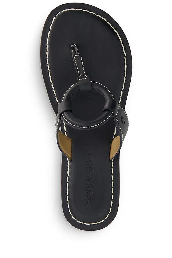 Bernardo Matrix Flip Flops - Navy