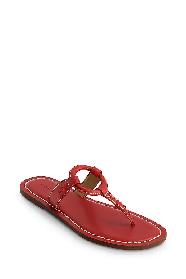 Bernardo Matrix Flip Flops - Red