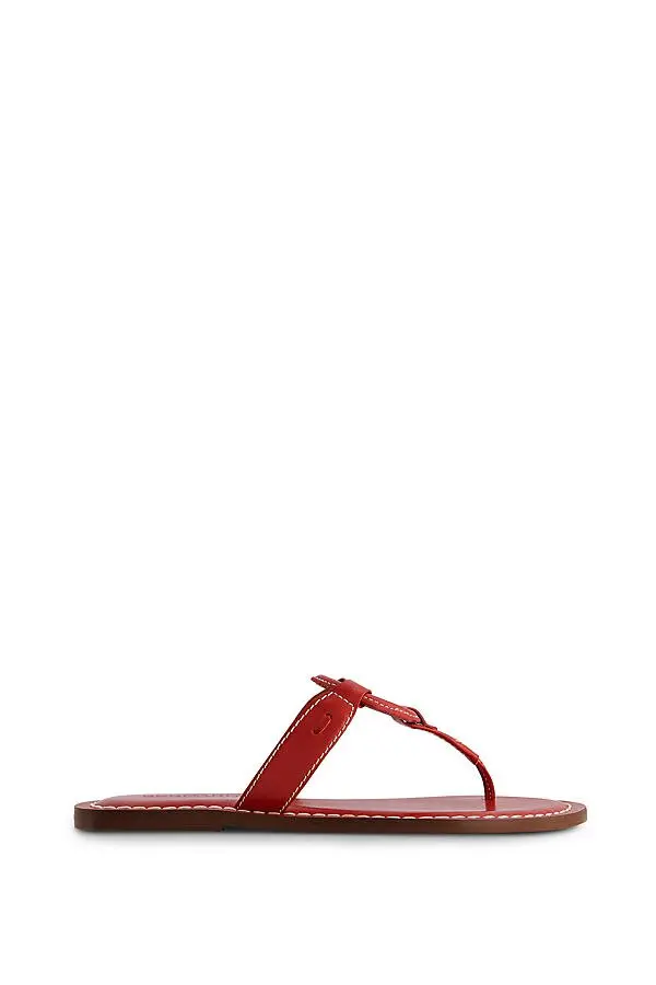 Bernardo Matrix Flip Flops - Red