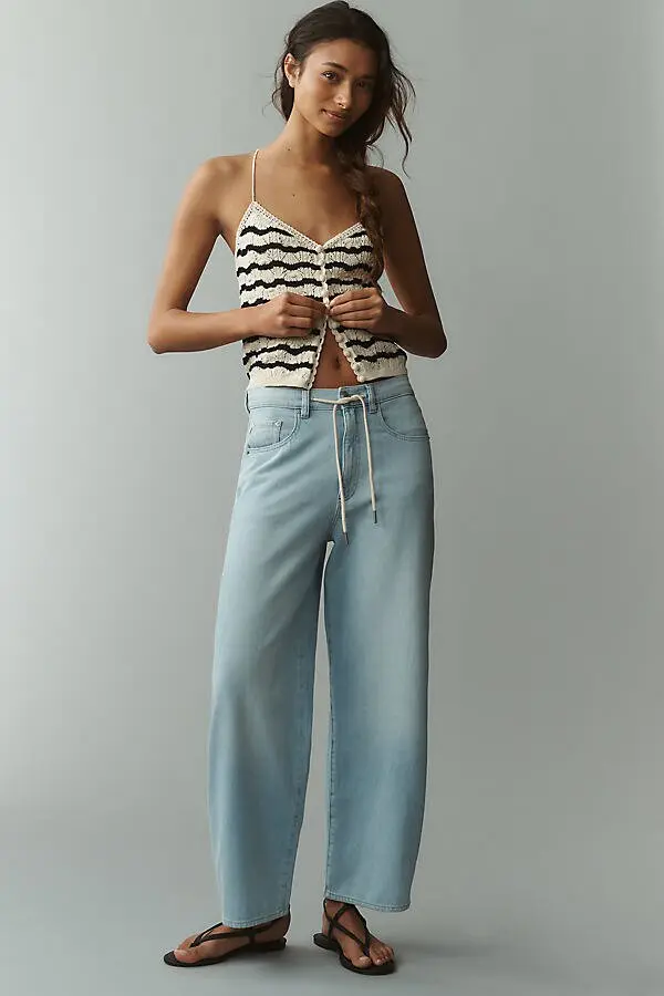 DL1961 Taylor Aura High-rise Relaxed Barrel Jeans