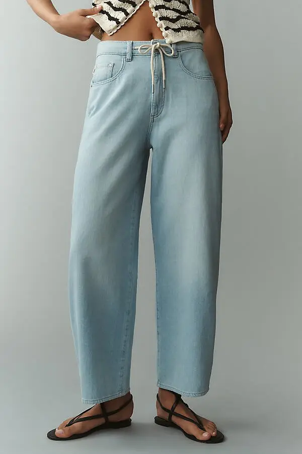 DL1961 Taylor Aura High-rise Relaxed Barrel Jeans