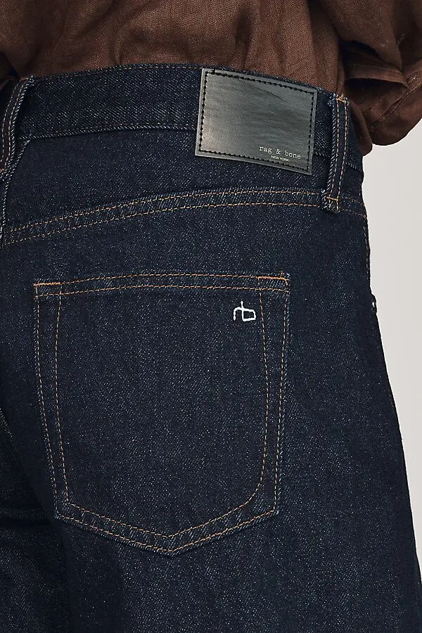 Rag & Bone High-rise Cotton Shorts - Black