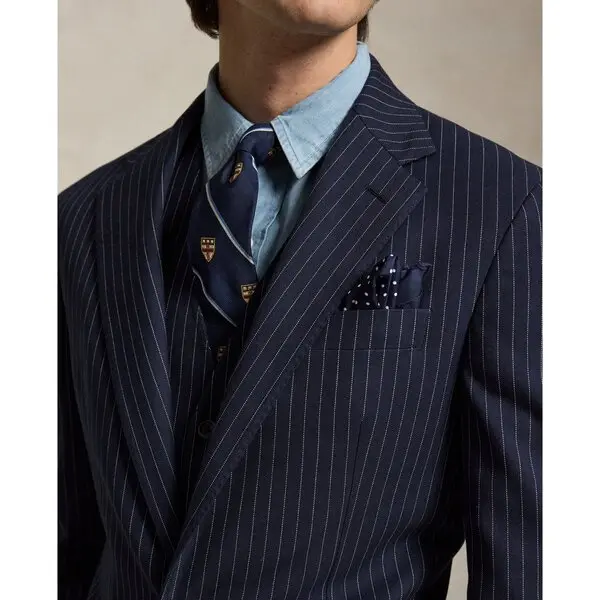 Ralph Lauren Polo Tailored Pinstripe 3-piece Suit