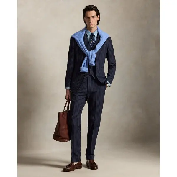 Ralph Lauren Polo Tailored Pinstripe 3-piece Suit