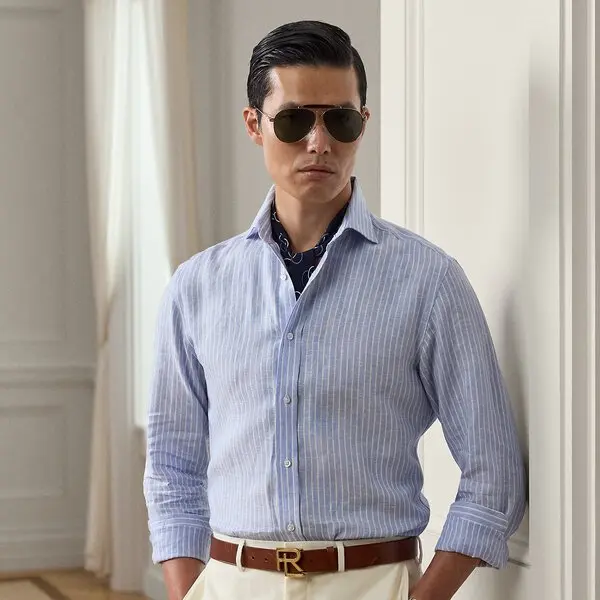 Ralph Lauren Striped Linen Shirt