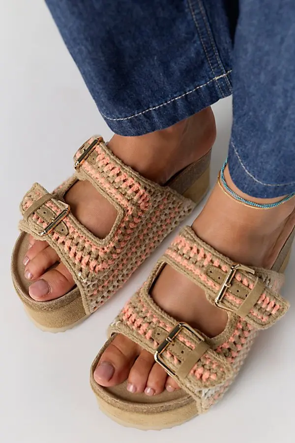 Intentionally Blank Spring Breaker Flatform Sandals