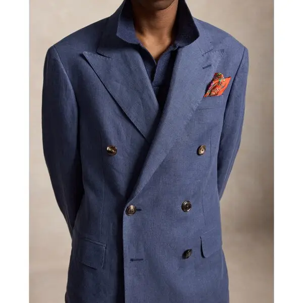 Ralph Lauren Polo Tailored Fit Linen Suit Jacket