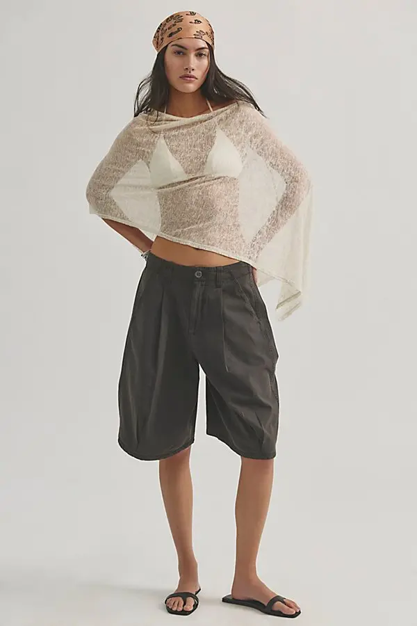 Free People Skyscraper Trouser Shorts