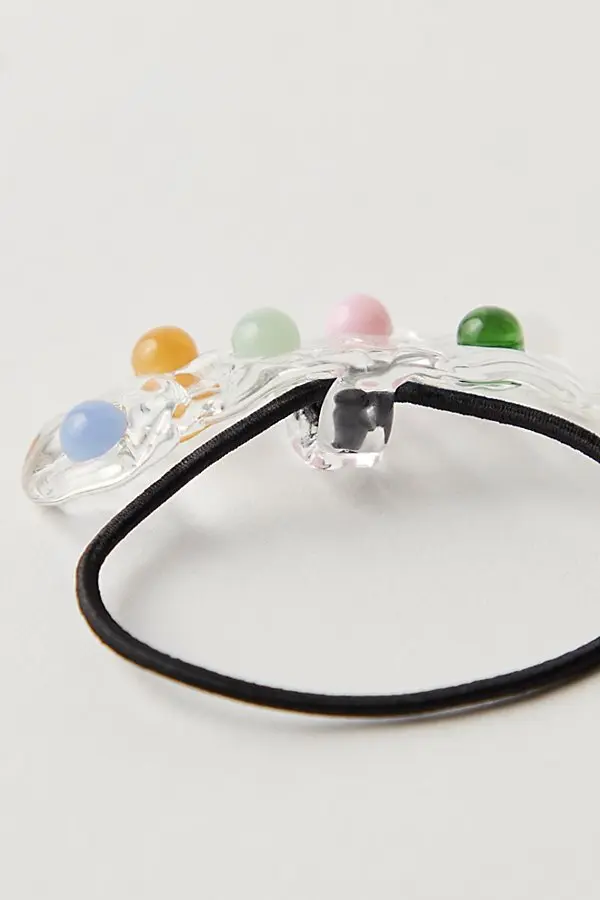LEVENS JEWELS Glass Accent Hair Tie